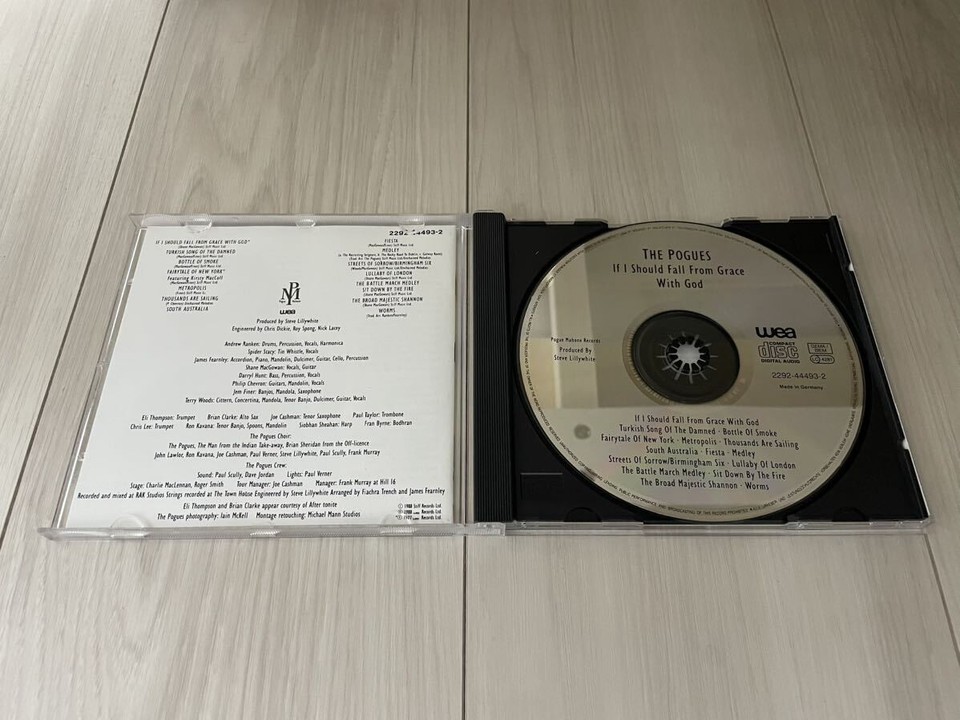 The Pogues If I Should Fall From Grace With God CD Pogues Shane ...