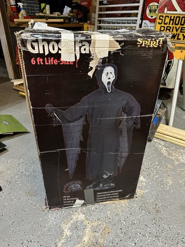 Empty Box Only -Spirit Halloween 6FT Life‑Size Ghostface 2011 ...