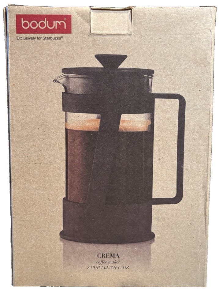 New in Box BODUM Crema French Press Coffee Maker - 8 Cup 34 Fl. Oz. | eBay