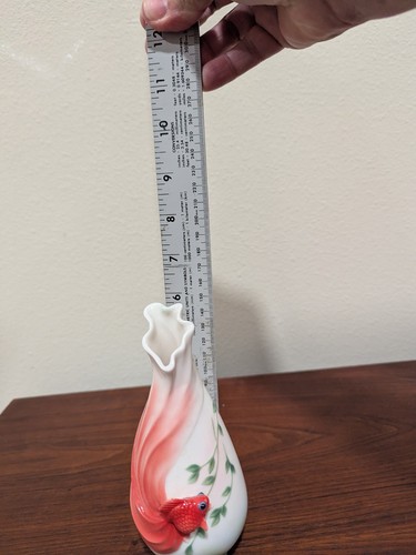 Franz Porcelain Koi Goldfish Vase 6” Mint Condition Marked | eBay
