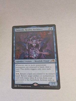 Tameshi, Reality Architect Kamigawa: Neon Dynasty Regular MTG | eBay