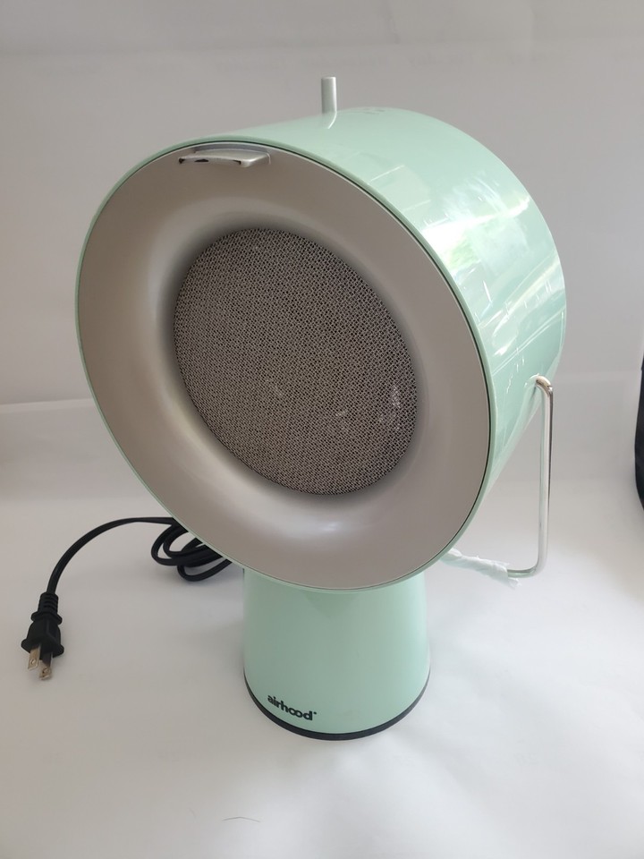 AirHood® Wired | Portable Kitchen Air Cleaner Range Hood mint green ...