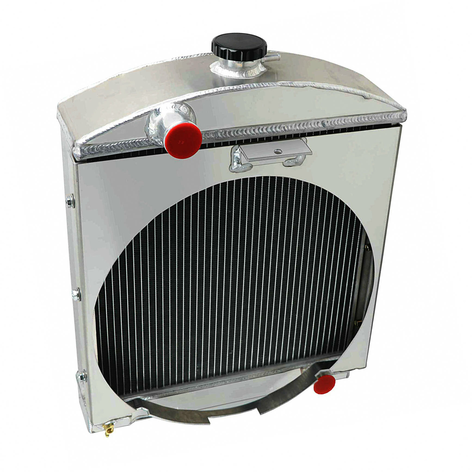 4 Row AA5052 Aluminum Radiator For Case-IH B275 B-414 424 444 354 364 ...