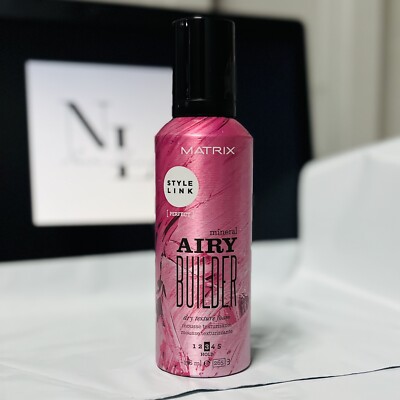 Matrix Mineral Airy Builder Dry Texture Foam 3 Hold 176ml | eBay UK