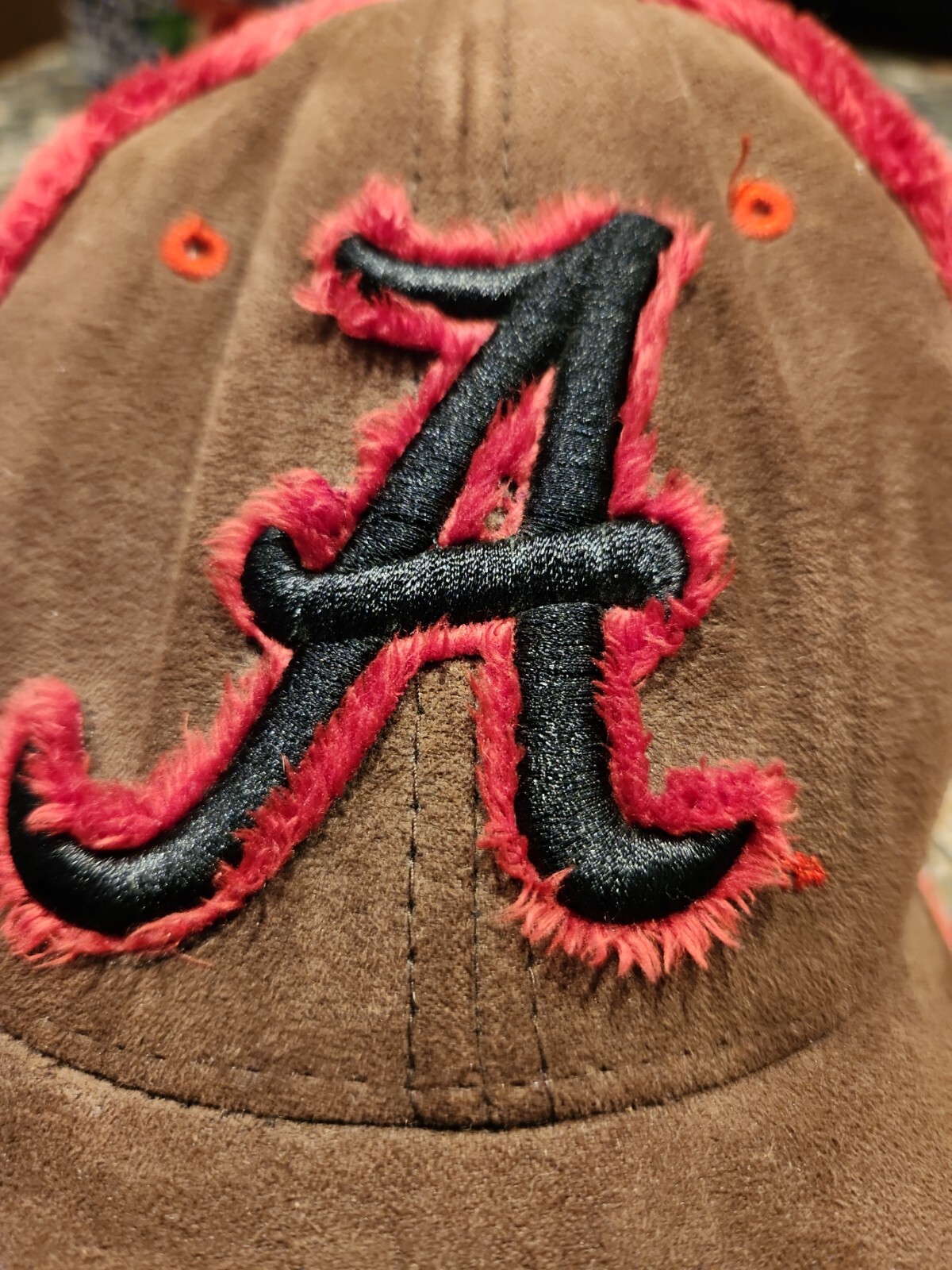Zephyr Hats NCAA Alabama Brown Suede Trucker Snapback… - Gem
