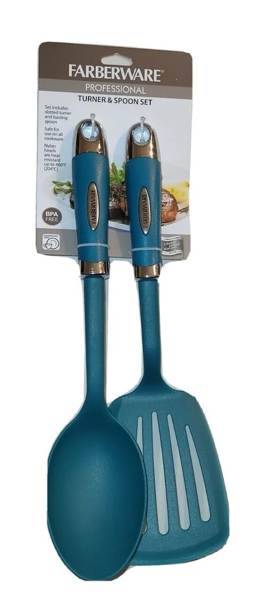 Farberware Slotted Turner Silicone Flexible Turner Or Fish Slice