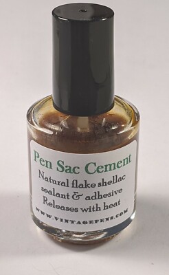 Sac cement for pen repair, traditional natural flake shellac formula | eBay
