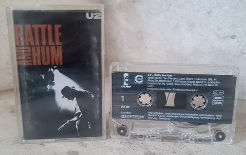 cassette (K7) audio tape. U2 – Rattle And Hum | eBay