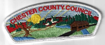 Chester County Council CSP WHT Bdr. [GA-2537] | eBay
