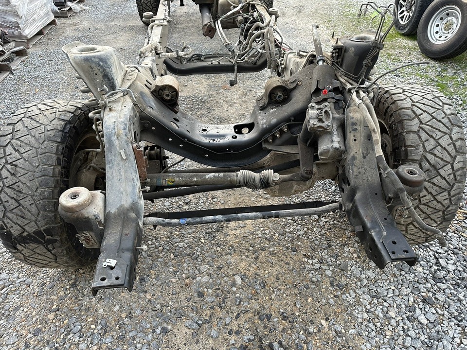 2011 2012 Ford F250 F350 Rolling Chassis Frame Axles Fox Struts Long ...