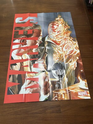2019 Marvel Comics promo poster ~ 24x36 ~ MARVELS Alex Ross | eBay
