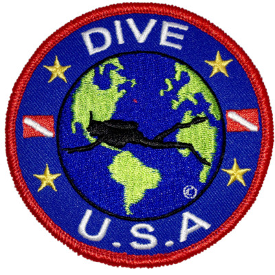 Dive Patches, Dive the World USA | eBay