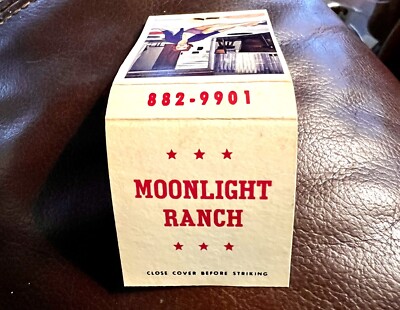 Moonlight Ranch Brothel, Mound House, NV, Vintage Girlie Front Strike ...