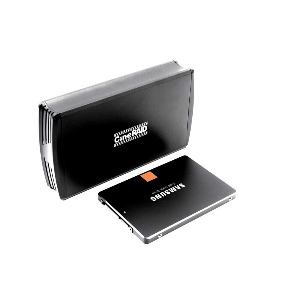 CineRaid CR-H212 (2.5 inch Dual Bay RAID Portable Hard Drive USB ...