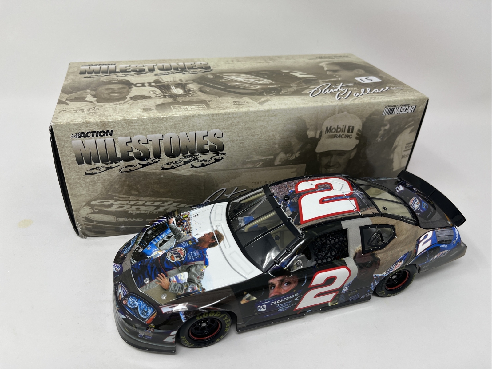 1:24 Rusty Wallace 2005 Milestones / Last Call Year In Review Dodge ...