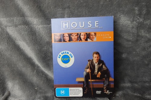 HOUSE MD Season 1 DVD Hugh Laurie, Jennifer Morrison VGC Fast Free Post ...