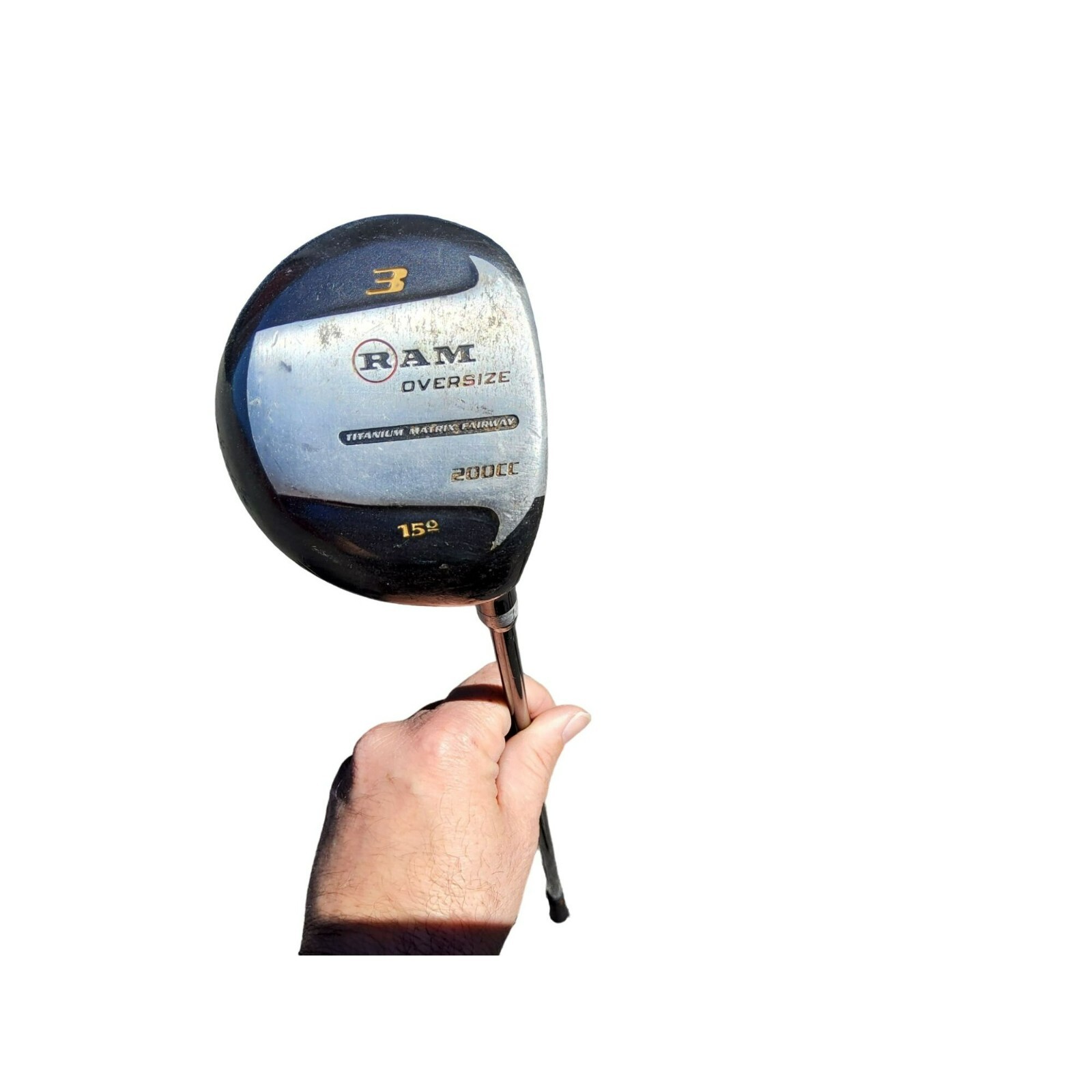 Ram Oversized Fairway 3 Wood 15 Degree 200cc Titanium Golf Club RH ...