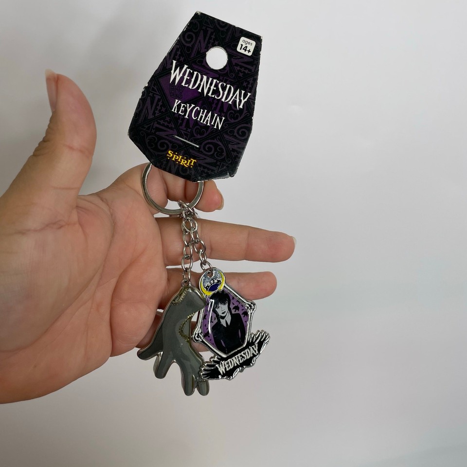 Wednesday Addams Hand Keychain Spirit Halloween | eBay