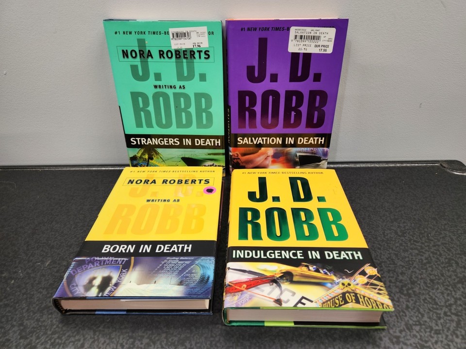 Lot of (19) In Death Series Books PB Hardcover JD Robb Murder Mystery ...