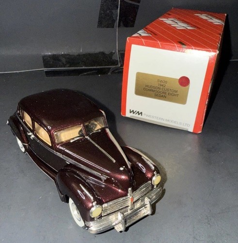 WESTERN MODELS 1/43 Scale 1942 HUDSON COMMODORE 4-DOOR SEDAN | eBay