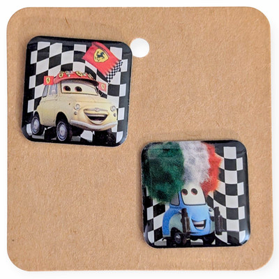 Cars Disney Carrefour Tiny Pins: Luigi and Guido | eBay
