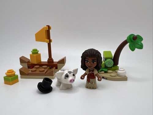LEGO Disney Princess MOANA Micro Doll Minifigure PUA Pig Catamaran ...