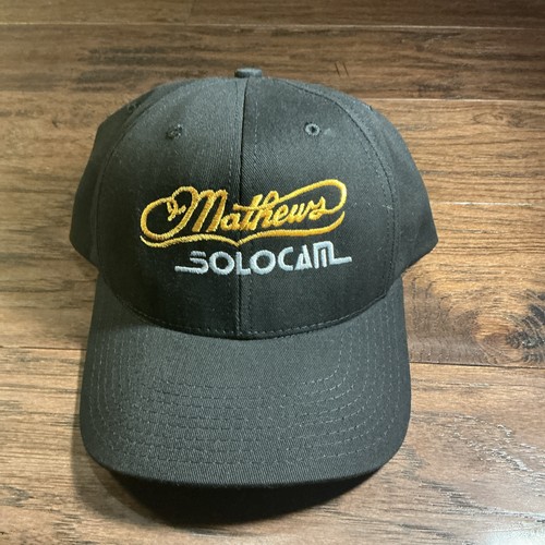 Mathews Solocam Archery Black Baseball Cap/Hat | eBay