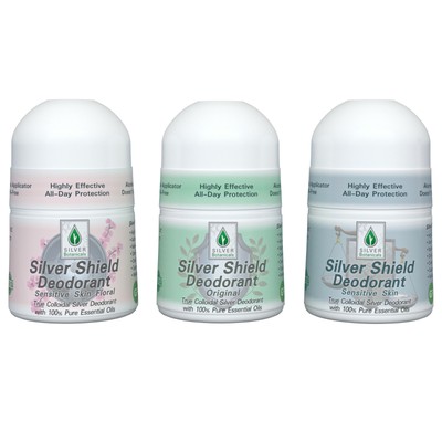 Silver Shield Deodorant - Roll-on, 2oz. - Colloidal Silver Deodorant | eBay