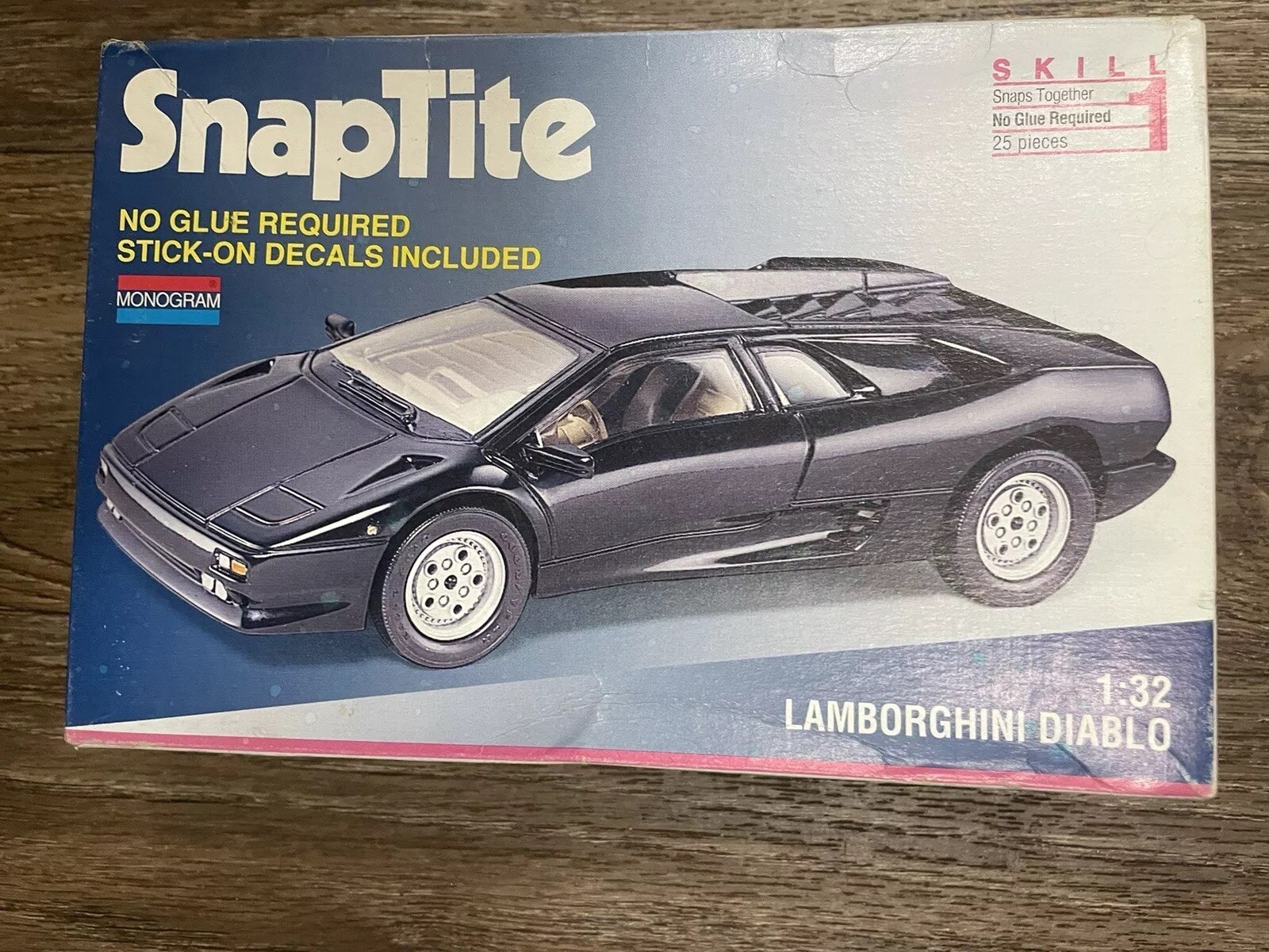Vintage MONOGRAM Lamborghini Diablo Model Kit | eBay