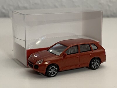 1/87 Porsche Cayenne turbo - Dunkelrot Metallic - 033152 - OVP | eBay.de