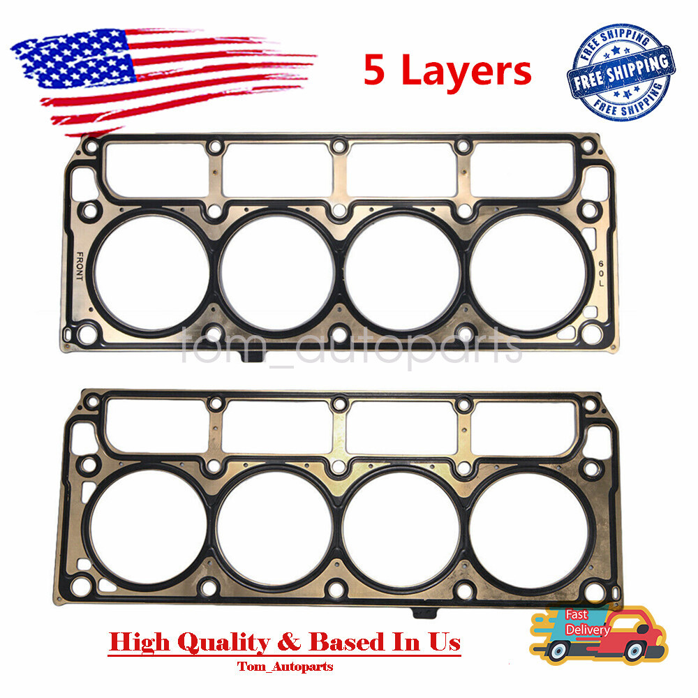 2* LS9 Cylinder Head Gaskets 12622033 for Chevrolet Corvette Cadillac ...