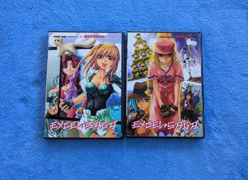 EXCEL SAGA #1 & #3 DVD Lot Anime Comedy ADV Films | eBay