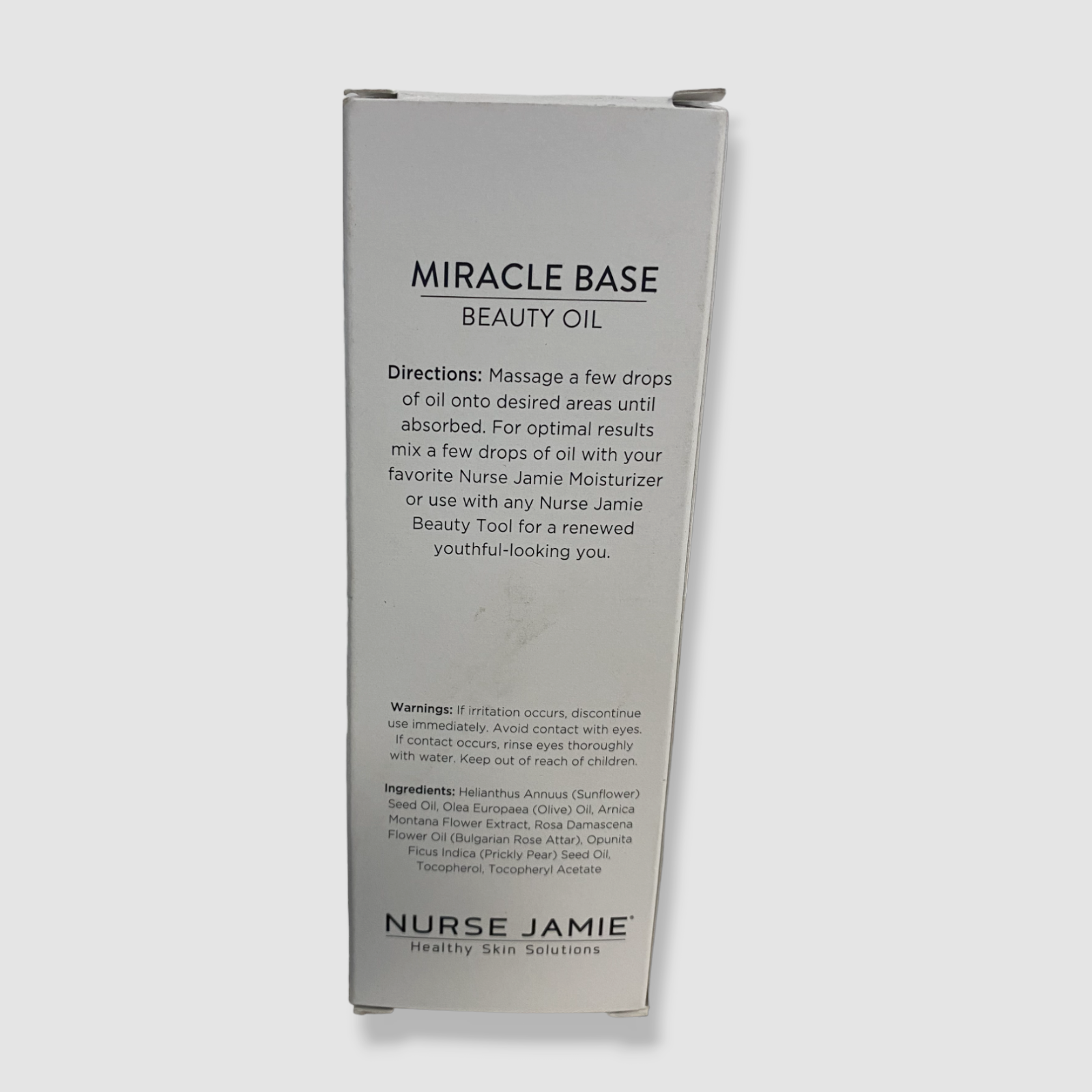 $150 Nurse Jamie Miracle Base Beauty Hydrating Face & Body Oil 120mL ...