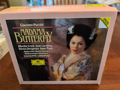 MADAMA BUTTERFLY - Giuseppe Sinopoli - Complete Puccini Opera Box Set ...