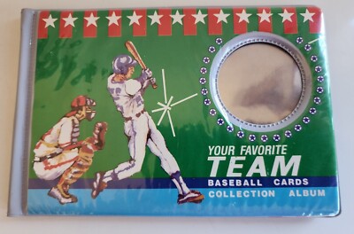 VTG Your Favorite Team Baseball Cards Collection Album 12 Pages/24 Card ...