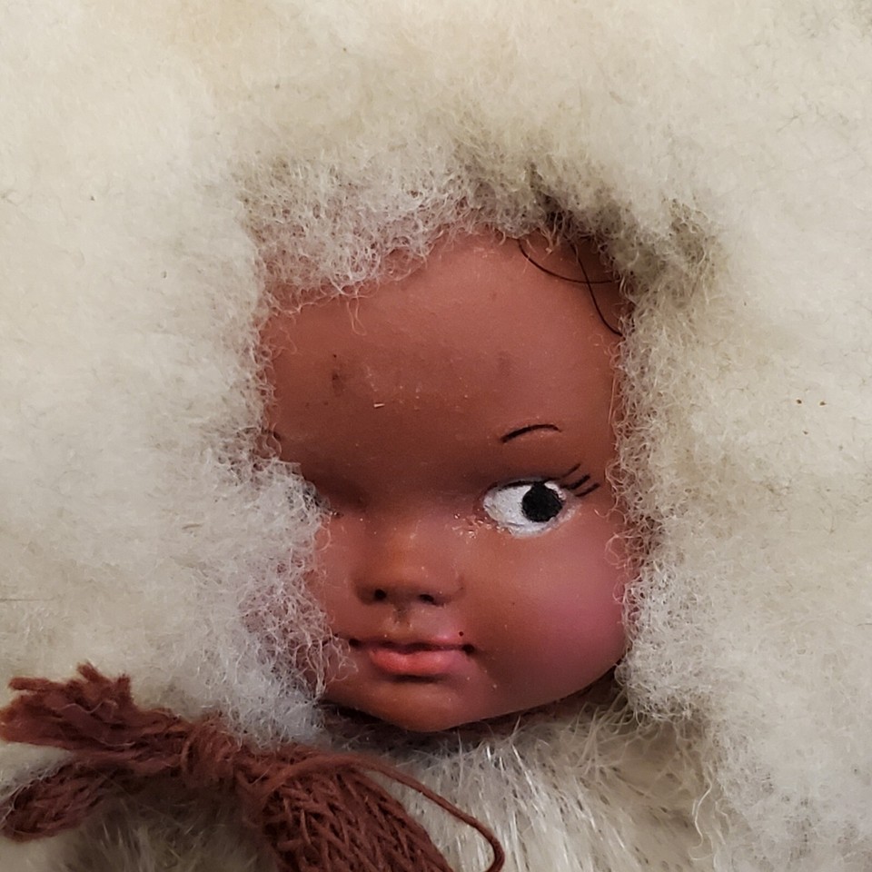 Inuit First Nations Costume Doll Du Vagabond Canada 5" Vintage - AS IS ...
