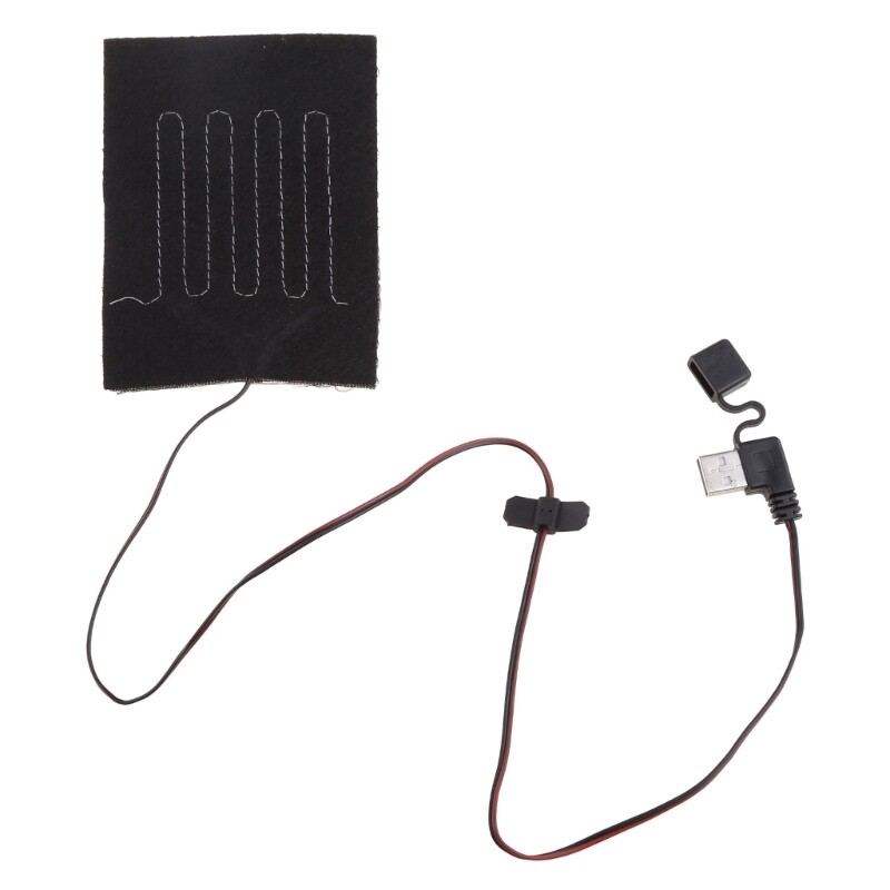USB Clothes Heater Pad Electric Heating Sheet Warmer Pad for Vest Down ...