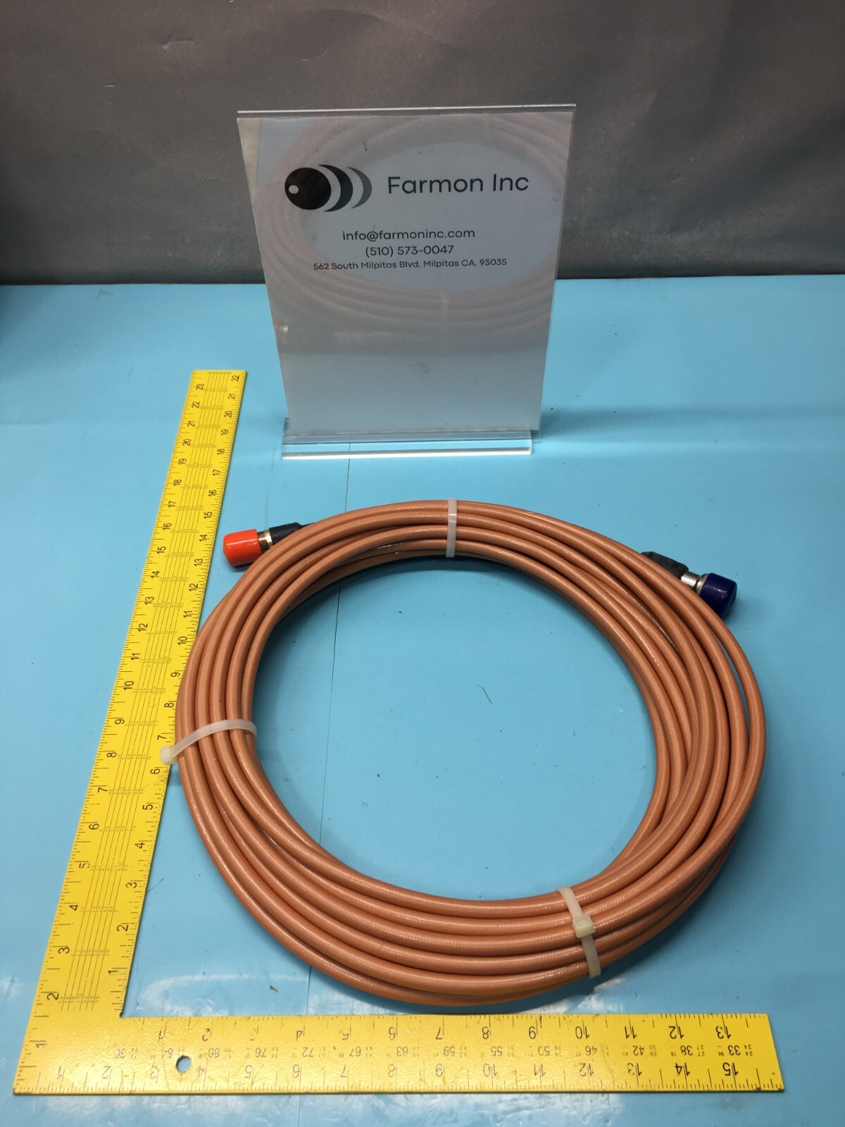 AMAT 0150-10663 CABLE, 50 FT REMOTE RF RG393 COAXIAL, RF MATCH, 138671 ...