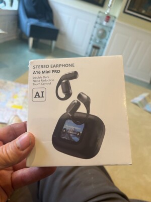 A16 Mini PRO Stereo Earphone Wireless Bluetooth Earbuds 40Hrs Playtime ...