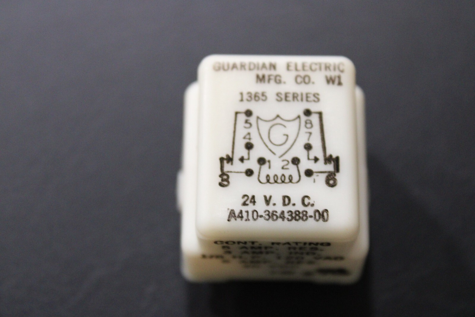 Guardian Elect Printed Circuit Relay 1365pc-2c-24d 24vdc 1365 Series ...