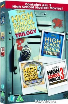 HIGH SCHOOL MUSICAL TRILOGY 1, 2 & 3 -NEW & SEALED DVD | eBay
