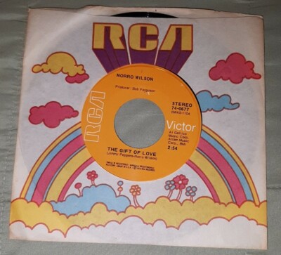 Norro Wilson 45 The Sweet Lips That Kiss Me Good Morning / The Gift of ...