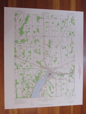 Penn Yan New York 1960 Original Vintage USGS Topo Map | eBay