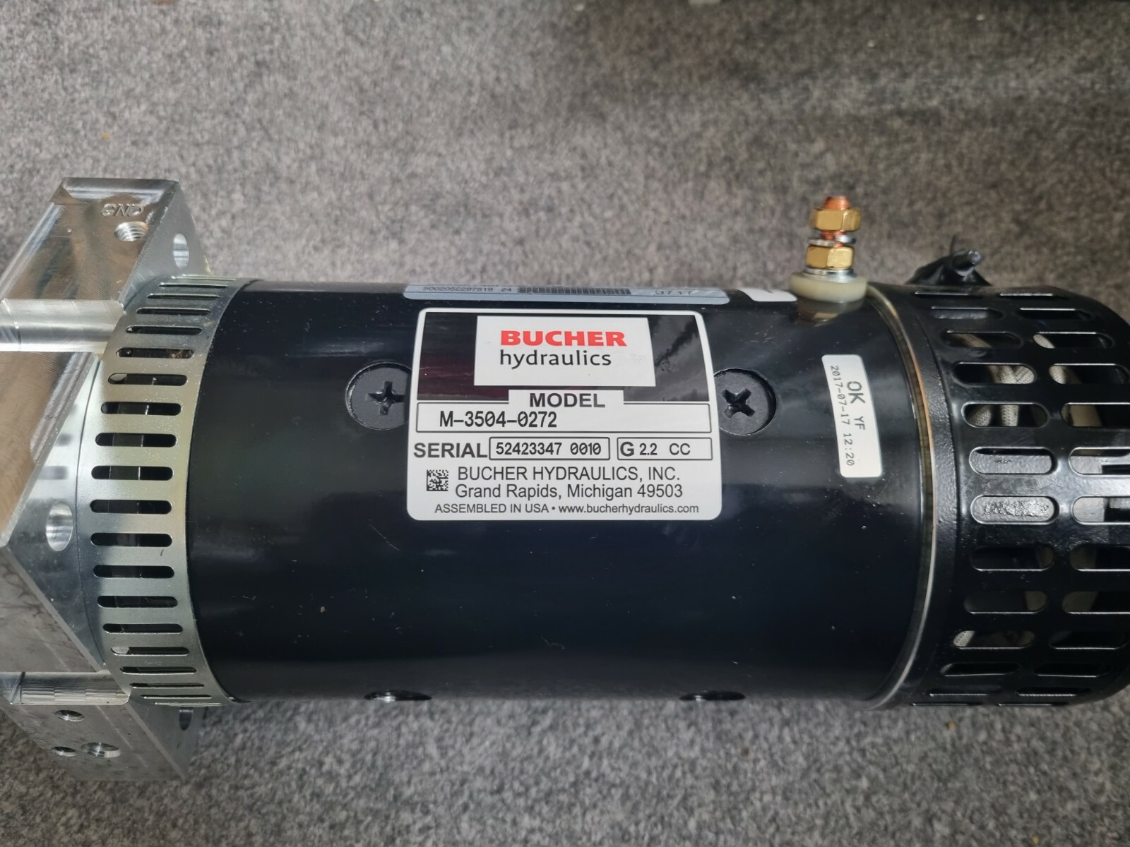 Bucher Hydraulic Pump Compact design integrated manifold valve circuits ...