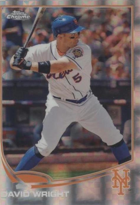2013 Topps Chrome - David Wright #142 X-Fractor for sale online | eBay