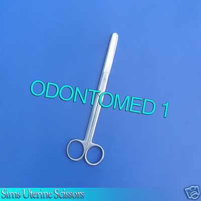 SIMS UTERINE SCISSORS 8" STR SURGICAL GYNO INSTRUMENTS | eBay