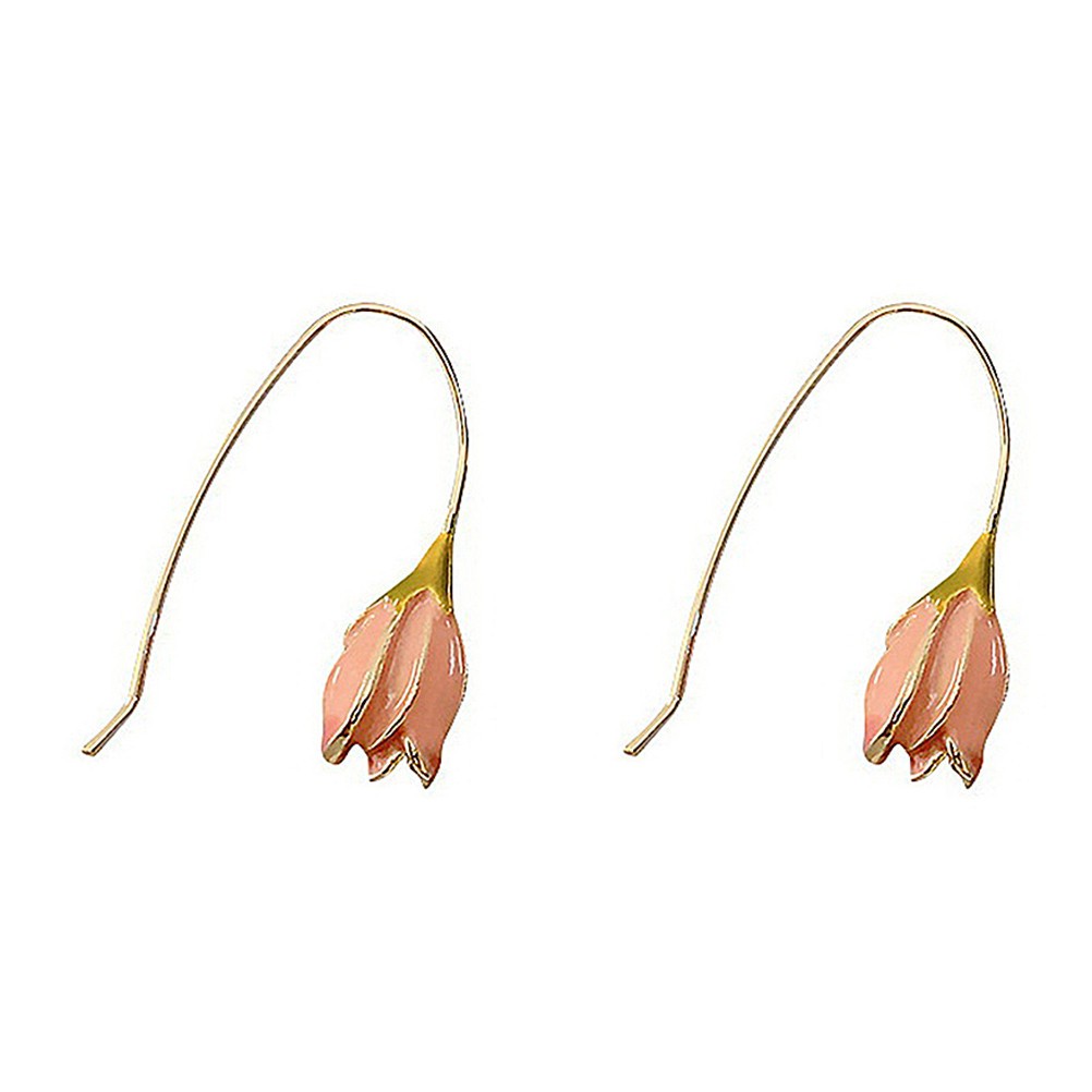 1 Pair of Fashion Personality Flower Tassel Earring Temperament Fashion ...