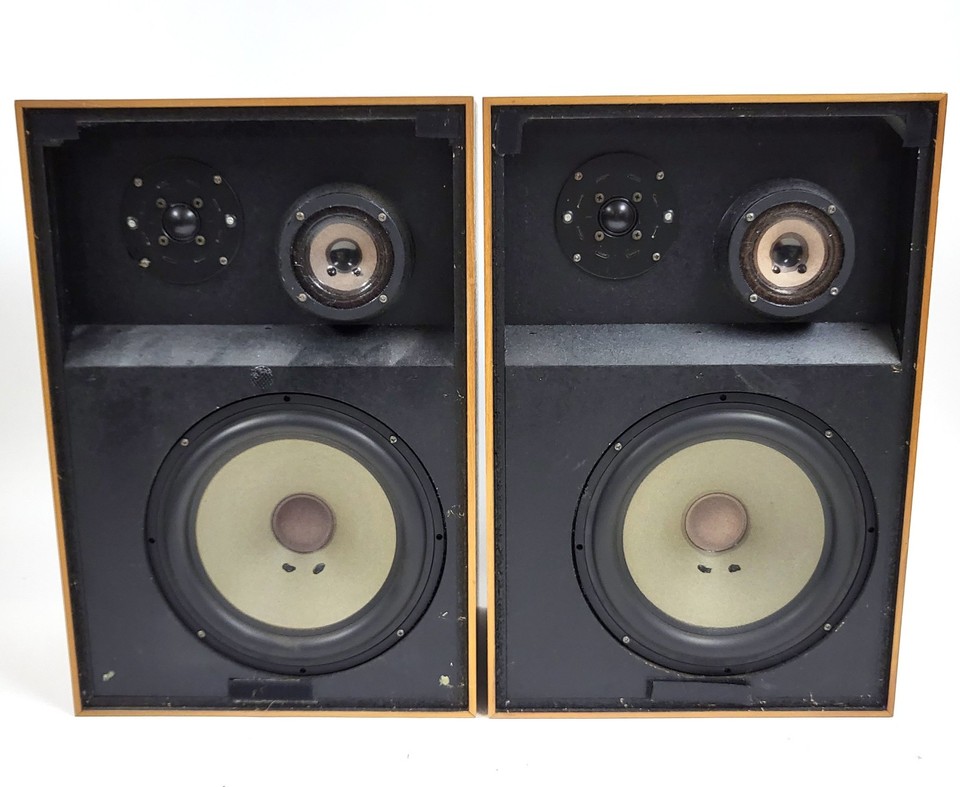 Vintage Tandy Optimus-15 Speakers Woodgrain BA982 | eBay UK