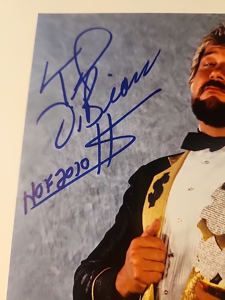 WWE Million Dollar Man Ted Dibiase 8X10 ORIGINAL PHOTO Auto Autograph ...