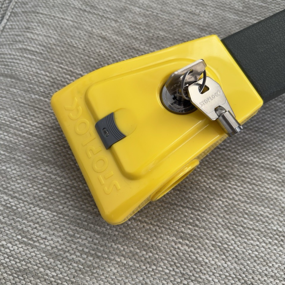 Stoplock HG134-59 Steering Wheel Lock Car Security Immobiliser with LED Light | eBay UK